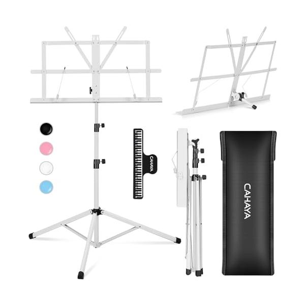 卓上版 ホワイト/-/-・Color:卓上版 ホワイト・パッケージ個数:1・二つの功能譜面台としても、デスクトップスタンドとしても使えます。・高さ調節高さは70cmから138cmまで調節、立奏、座奏など幅広く使えます。折りたたみ式、軽量スチ...