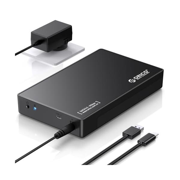 USB-C/USB-C/3588C3-BK・Model:3588C3-BK・大容量支持最大20TBまでのハードディスクをサポートさせます。2.5/3.5インチのSATA HDD/SSD対応、内部に5mmの緩衝マットあり、振動からご貴重なHD...