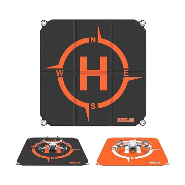 オレンジ/ワンサイズ/ST-1104576・パッケージ個数:1・適用機種：DJI対応ドローン汎用ランディングパッドNeo/Mini 4 pro/Mini 3/Avata 2/Air 3/Mini 3 Pro/Mavic 3 Classic/...