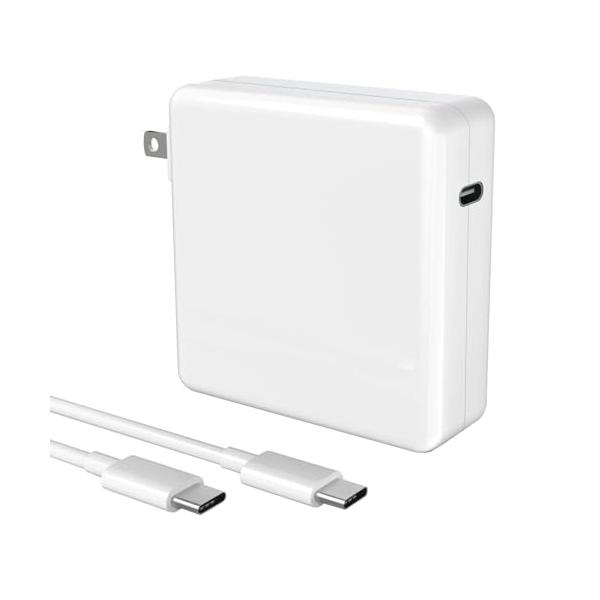 ホワイト/-/SK90195334・※「用Macbook Proの100W USB-C充電器」入力 100-240V 50-60Hz 1.8A、出力： 5V/3A、9V/3A、10V/5A、12V/5A、15V/5A、18V/5A、20V/...