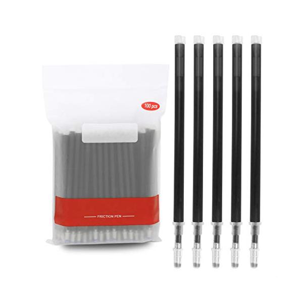 黒インク/-/-・Color:黒インク・軸素材：ABS樹脂　入り数：100点　1点のサイズ：長さ11cm×直径5mm　インク量 7cm　ご注意：長さが違いますから、「4色替え芯20点+筆軸4点」このペン軸と性がありません。予めご了承ください...