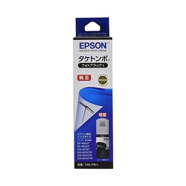 フォトブラック/-/TAK-PB-L・Color:フォトブラックPatternName:[単品]・パッケージ個数:1・対応機種: EW-752T/ EP-M552T・色:フォトブラック 増量タイプ・商品の重量:80g・メーカー:エプソン・商...