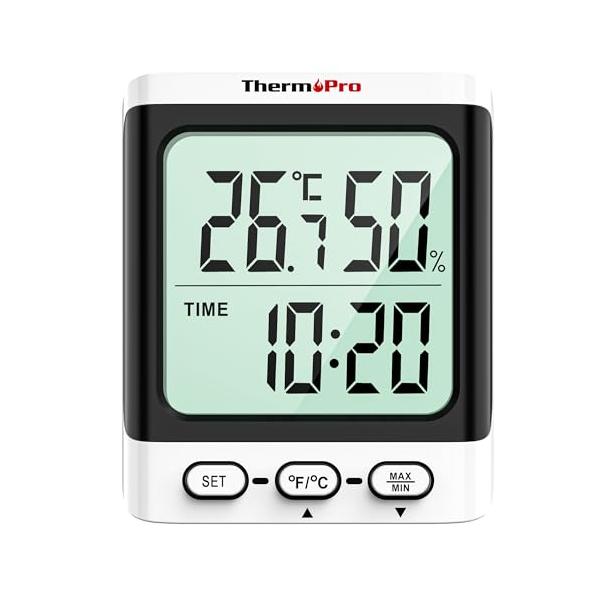 室内用-/時計付き屋内用温湿度計152/-・Size:時計付き屋内用温湿度計152NumberOfItems:1・大型ディスプレイ：このデジタル温湿度計は3.3インチの大型LCDディスプレイを搭載しており、文字が大きいで見やすい。室内の温度...