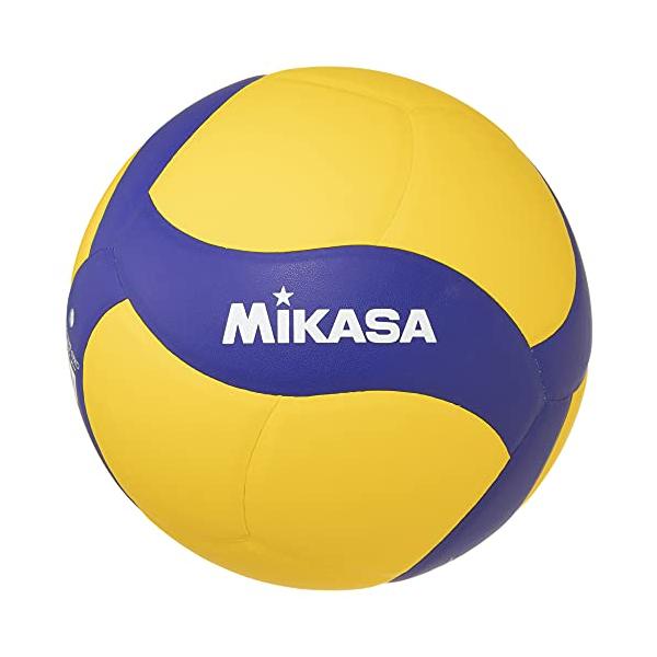 ブルー/イエロー/4号/V430W・Size:4号・パッケージ個数:1・バレーボール練習球・4号(中学生・婦人用)・直径:約20cm 重量:約250g 貼りボール・素材:人工皮革・鮮やかで深みのある黄色と青色を使用