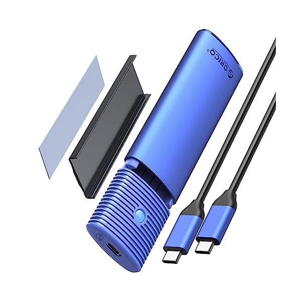 ブルー/-/ブルーPWDM2-G2-BL・Model:ブルーPWDM2-G2-BL・10Gbps高速M.2 NVME SATA SSD ケースNVMe SSDを使用する場合、伝送速度は10Gbps、読み書き速度は1000MB/sです。 M....