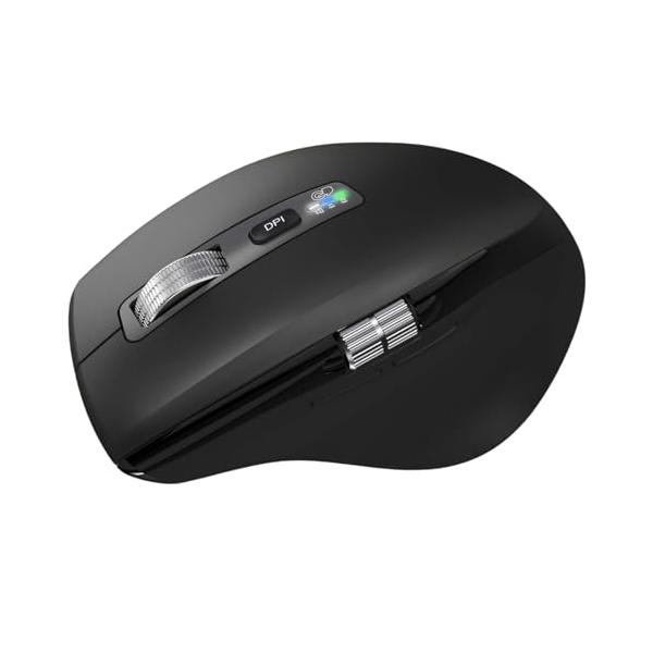モダンブラック/-/D1091E7Z・Color:ブラック・マルチデバイス&amp;マルチOS: このマウスは 3 つのデバイス (2.4GUSB-A + Bluetooth*2)に同時接続できます。ボタンをクリックするだけで 3 つのデバ...