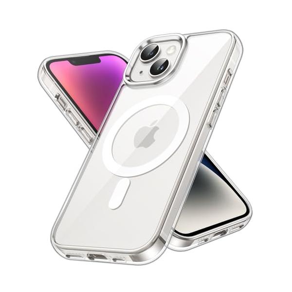 クリア/iPhone 14 Plus 6.7インチ/3851-・Color:クリア・パッケージ個数:1・[互換性] iPhone 14 Plus 6.7インチ用に特別に設計されています。38個のマグネットを内蔵し、すべてのMagSafeアク...