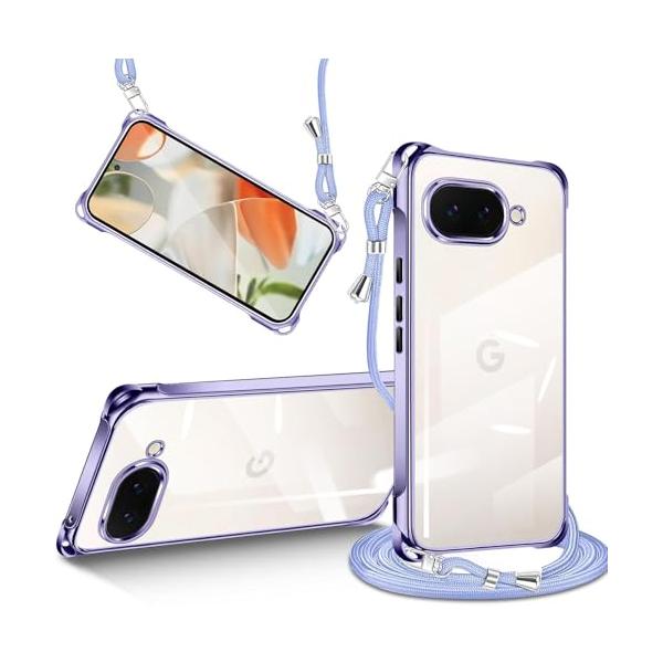 パープル/Google pixel 9A/-・Size:Google pixel 9AColor:パープル・対応機種Google pixel 9A専用保護カバー。・長さ調整 &amp; ストラップの脱着が1秒で調節なストラップにより、サイド...