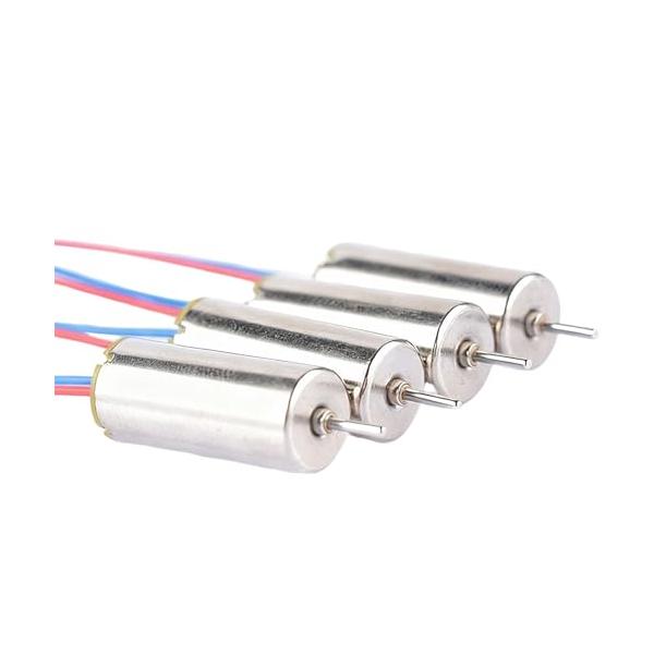 01/-/MDPOWK・Color:01・基本仕様と寸法：直径4mm×長さ12mmの超小型空心杯モーター。0.7mmの出力シャフトが4mm突き出たコンパクト設計で、精密模型の限られたスペースに最適です。・高性能な回転特性：3.7V駆動時には...