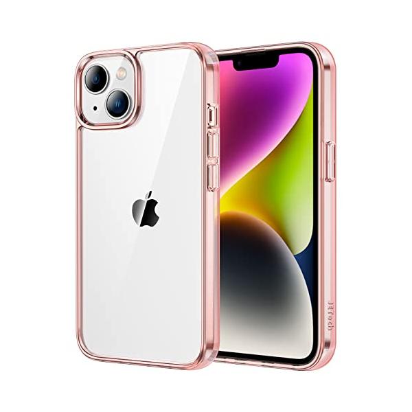 ローズゴールド/6.1インチ/3840D・Color:ローズゴールド・パッケージ個数:1・[互換性] iPhone 14 6.1インチ 用の特別デザインです。おデバイスに完全な保護を提供し、ワイヤレス充電をサポートします・[信頼できる品質]...