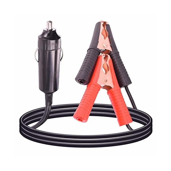 ワニ口クリップ to シガーライタープラグ/1M-1/-・Size:1M-1Color:ワニ口クリップ to シガーライタープラグ・パッケージ個数:1・?製品仕様車用電源延長ケーブル  ケーブル長さ：1M，線径仕様：16AWG，出力電圧：1...