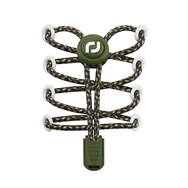 靴ひも024-迷彩/1ペア/-・Size:1ペアColor:024-迷彩・パッケージ個数:1・もう、結ばない従来の靴紐概念を捨て去れ。この結ばない靴紐は、履くたびに繰り返される「結ぶ」動作そのものを歴史から抹消します。高弾性ゴムと精密計算さ...