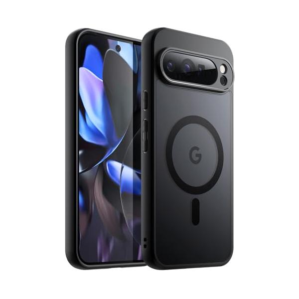 黒曜石/Pixel 9 Pro XL/389R-・Size:Pixel 9 Pro XLColor:黒曜石・[正確なデザイン] Google Pixel 9 Pro XL 2024専用です。完璧に位置合わせされたカットアウトにより、カメラ、...