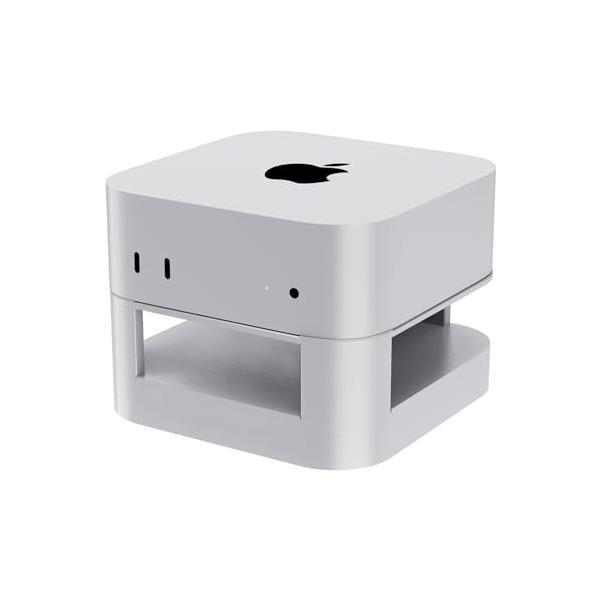 M4 スタンド/-/-・Color:M4 スタンド・新しいMac MiniM4/M4 Pro 専用スタンドドック： Mac Mini M4の曲線にぴったりフィットするデザインで、横置きに最適化。機能性と安定性を高めます。・新しいMac Mi...