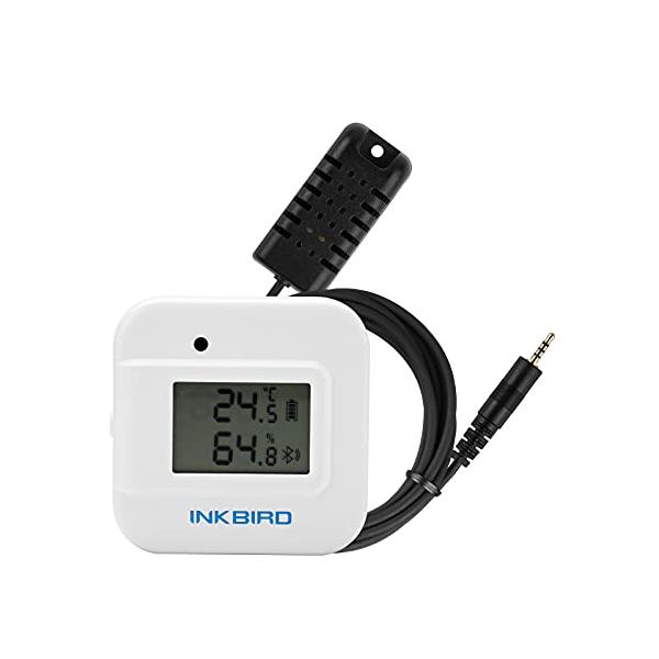 ホワイト/温度湿度プローブ付き/-・Size:温度湿度プローブ付き・温度湿度プローブ付き：温湿度プローブを使用すると、温湿度がプローブで測定します。マグネット付き： 冷蔵庫などにマグネットで簡単に取り付けられます。・Bluetooth接続：...