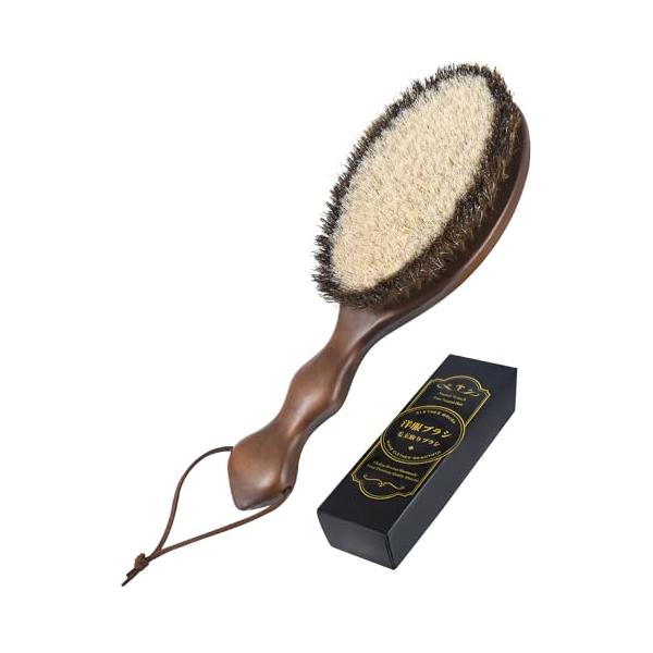 ブラウン、ホワイト/-/-・????匠 &amp; 技・世界が求める洋服ブラシ伝統工芸を受け継ぎ、素材作り、加工、研磨、塗装、植毛などの複数の工程を経て、最高品質の洋服ブラシが生み出されます。・????大切な洋服・着物のお手入れに洋服のお手...