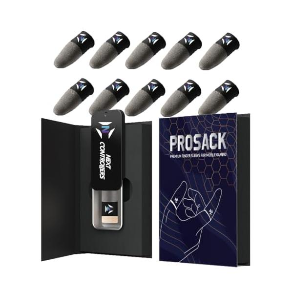 プロサック2/-/PRO SACK 2・Color:プロサック2・パッケージ個数:1・極薄0.4mm設計で高い操作性スマホやタブレットの画面にしっかりフィット。細かい操作が求められるFPSや音ゲーでも、まるで指そのもののような感覚でプレイ。...