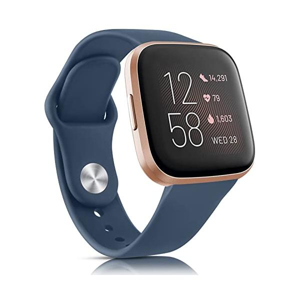 ダークブルー/0.86 inches/-・Color:ダークブルー・対応機種：Fitbit Versa / Fitbit Versa 2 / Fitbit Versa Lite スマートウオッチ。（注：Fitbit スマートウオッチは含まれ...