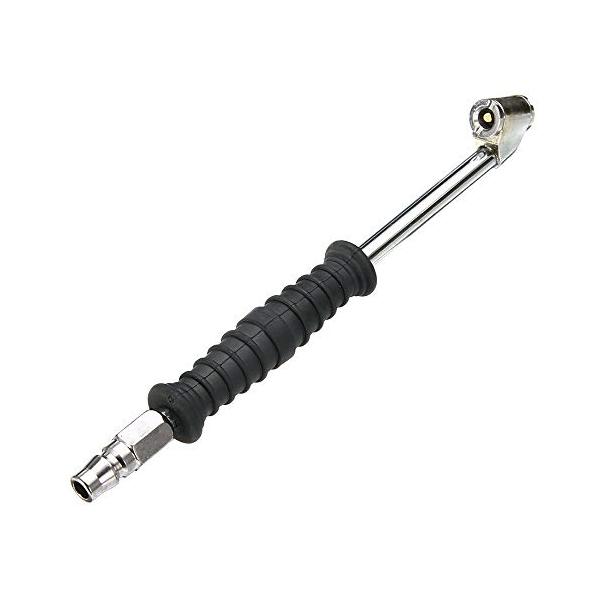 -/-/BAMA3729・パッケージ個数:1・取り付けが簡単な金属製タイヤエアインフレータ。・異なるコネクタ用のデュアルヘッド。・空気を充填するのに便利な柔らかいプラスチック製のハンドル設計。自動車 オートバイに適合・穴径：7.3mm、クイ...