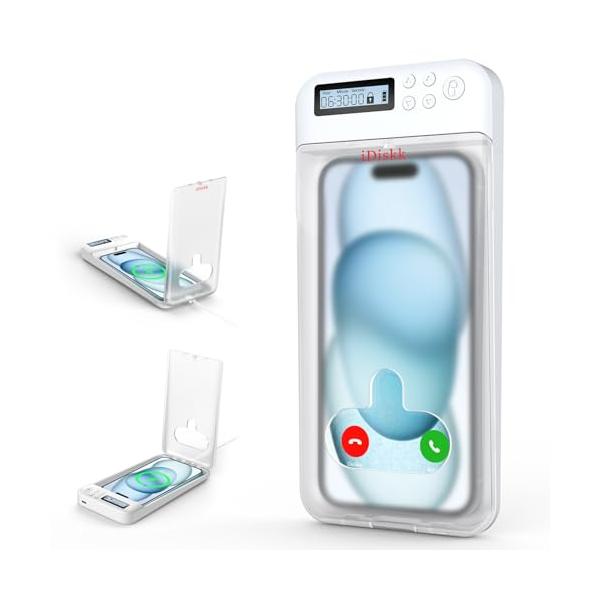 半透明/6.7インチ/-・Size:6.7インチColor:半透明・「タイマーロッキングコンテナ」タイムロックボックスの蓋にタイマー式の鍵が付いて、最短1分から最長99時間59分までタイマーをかけるです。スマホやPadを触りすぎて時間が浪費...