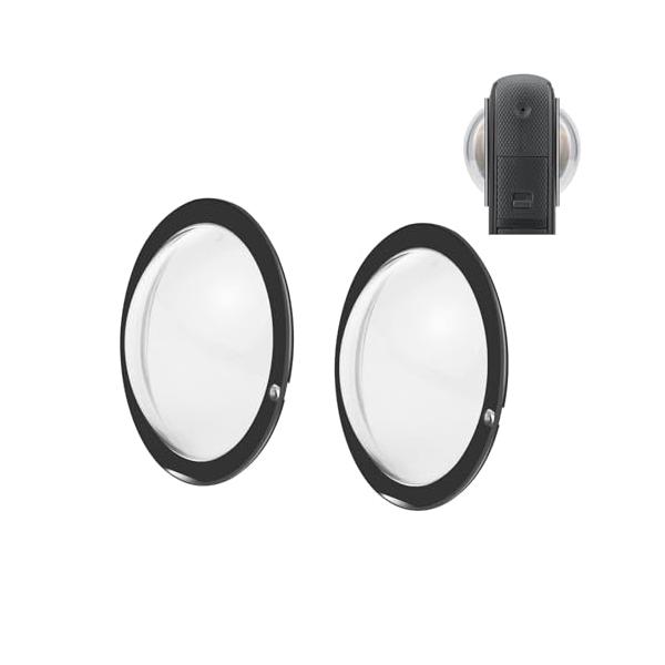透明/Insta360 One X2用PC粘着式/360 One X2用PC粘着式・Color:透明Size:Insta360 One X2用PC粘着式・パッケージ個数:1・有効な保護水、油、ほこりや衝撃に対して、アクションカメラのレンズを...