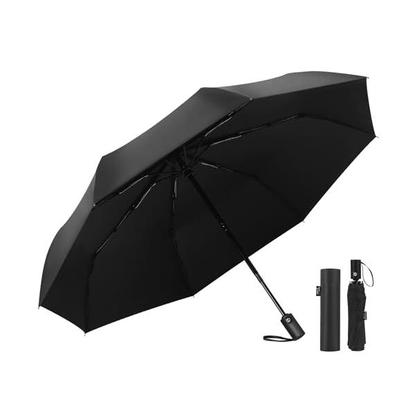 モダンブラック/直径100cm/-・Color:ブラック・?すべてのニーズを満たす傘がここに！超軽量260gで持ち運びも快適、直径100cmのビッグサイズで雨も日差しもバッチリカバー。反射テープ付きで夜間の安全性も考慮されています。自動開閉...