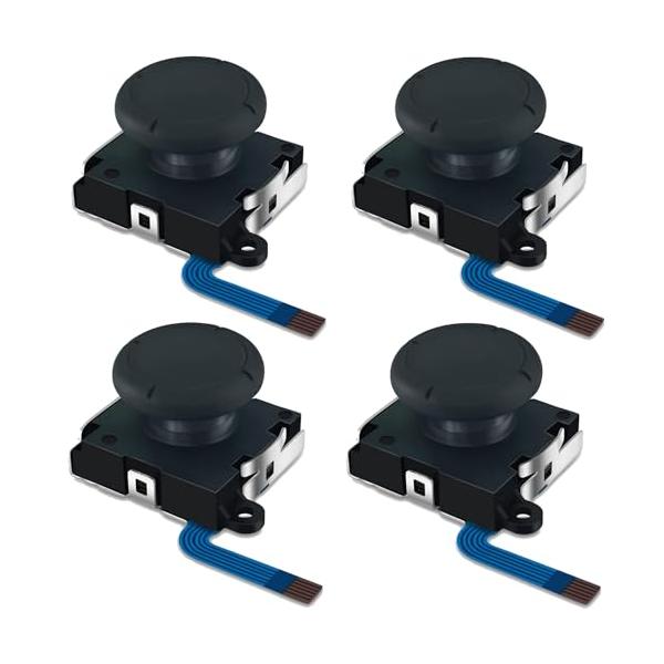 1.Nintendo Switchコントローラに適した左右3Dアナログレバー部品は、ドリフト、デッドスペース、無応答制御などの問題を解決し、Joy-Conコントローラを完全な機能に戻すことができる。・2.高品質の金属とプラスチック材料で作ら...