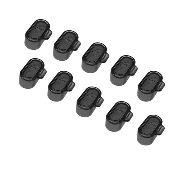 クリアブラック/-/-・Color:クリアブラック・サイズ長さ10mm×幅5mm　セット内容10枚セット　※腕時計が含まれません・材質柔らかいシリコン製。壊れにくくて長持ちします。・10色入カラーが豊富で、自分気分に合わせて選べます。取り付...