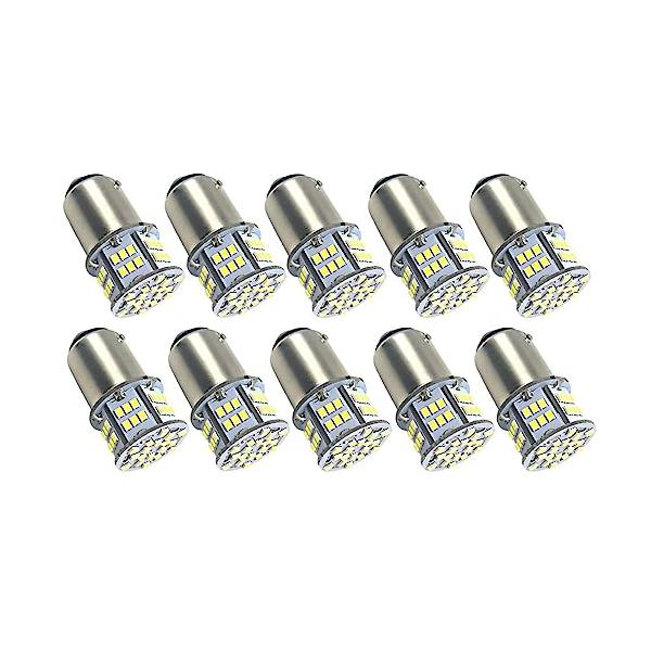 ホワイト/S25 ダブル （1157 BAY15D）10個セット/s25 led ダブル・Size:S25 ダブル （1157 BAY15D）10個セット・パッケージ個数:1・・12V-24V対応ですので軽自動車から24Vのトラックまでお取...