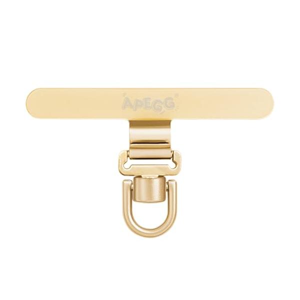 クラシック回転タイプ - ゴールデン/Free Size/ape12-xgd・Color:回転タイプ - ゴールデン・(1) 極薄0.2mm・違和感ゼロ：厚さわずか0.2mmの超薄型設計。スマホケース装着時も浮き上がりにくく、手触りや操作感...