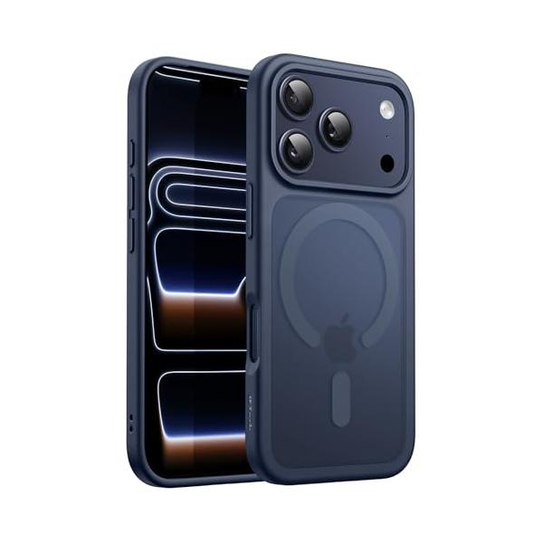 ダークブルー/-/5742A・Color:ダークブルー・[完璧にフィット] iPhone 17 Pro 6.3インチ用に完璧に設計されており、おデバイスがかさばることはありません。注：iPhone 17 / Air / 17 Pro Max...