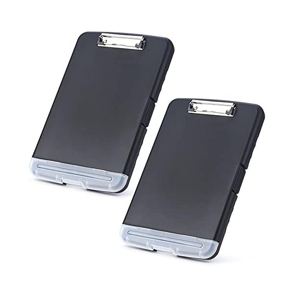 ブラック/2pcs/-・Color:ブラックSize:2pcs・パッケージ個数:1・防水な素材高品質な防水プラスチックを採用していて、書きやすく、雨に濡れても中は大丈夫です。・機能便利なバインダーファイルしっかり挟めるクリップで書類をキャッ...