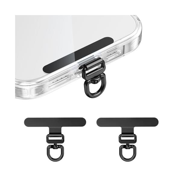 ミニマル ファッションブラック/40×6×0.18mm/-・Color:ブラック・2枚組の大容量セットスマホの落下防止対策を、ご自身用と予備用、またはご家族と分け合って始めましょう。便利な2枚組みで、スマートフォンの保護を万全に。・競合より...