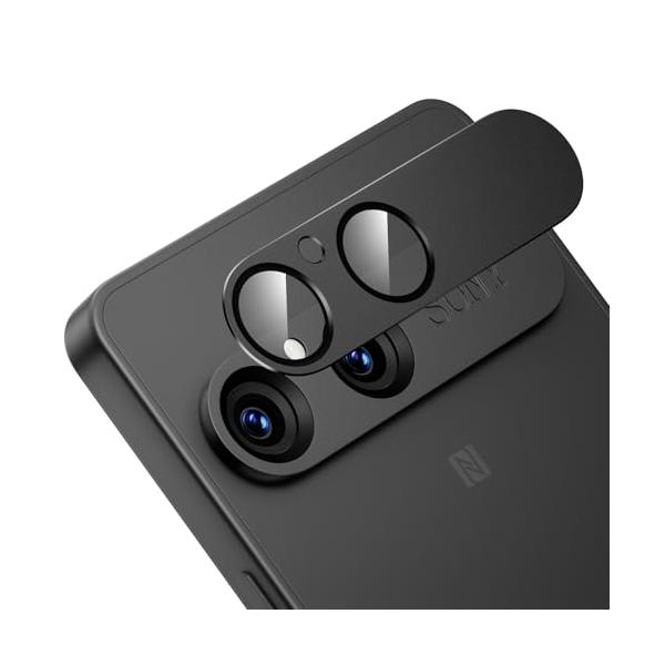 ブラック/Xperia 10 VII用/-・Color:ブラックSize:Xperia 10 VII用・対応機種Sony Xperia 10 VIIにピッタリの専用カメラ保護フィルム！9H硬度の強化ガラスと航空グレードアルミ合金を採用し、落...