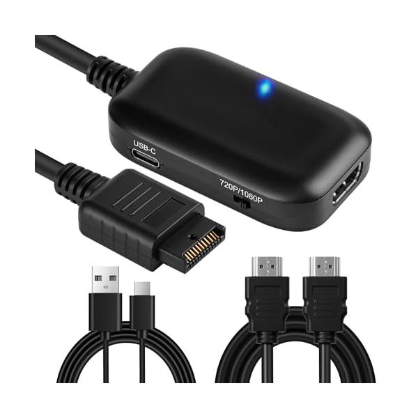 ブラック/-/-・PS one / PS1 / PS2をHDMI出力に対応プレステ1、プレステ2、PS oneに対応したHDMI変換アダプターです。AV MULTI端子出力を搭載したPS機種専用設計で、現代のテレビでクラシックゲームを楽しめ...