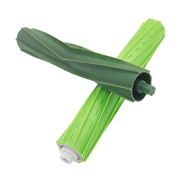 製品仕様サイズ:直径25 x 高さ187(mm)　入り数:メインブラシ 2本セット(濃い緑のローラー×1 /薄い緑のローラー×1 )・対応機種ルンバロボット掃除機 i3 i4 i6 i7 i8 i3+ i4+ i6+ i7+ i8+ e5 ...
