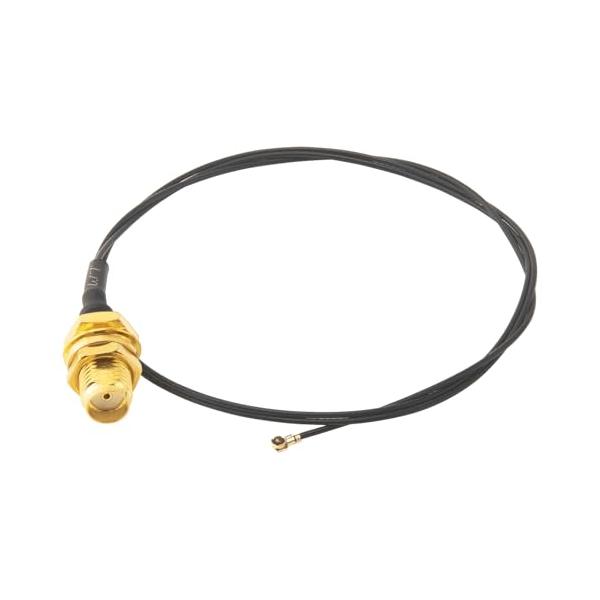 黒/50CM/-・Size:50CM・パッケージ個数:1・?タイプ：SMAメス-IPX/U.FL/MHF4 ・RF同軸ケーブル|ワイヤー直径：0.81mm | 長さ： 50CM | 材質：純銅（合金なし）|表面処理：金メッキ｜インピーダンス...