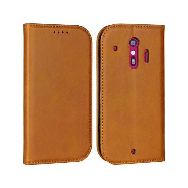 スタンド機能付きケースファッションライトブラウン/らくらくスマートフォンme F-01L / F-42A/me F-01L / F-42A・Color:ファッションライトブラウンSize:らくらくスマートフォンme F-01L / F-42...