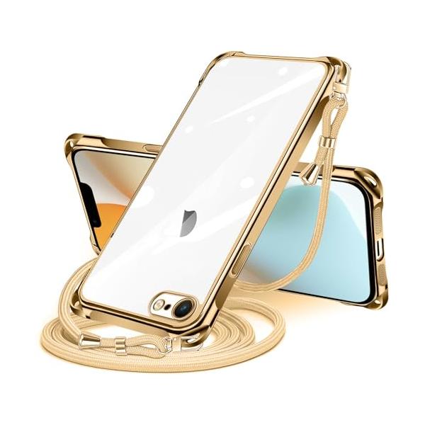 ゴールド/iPhone 16e/-・Size:iPhone 16eColor:ゴールド・対応機種本機によって精密に設計に基づいて、細かいところにもちょうどよく、穴位置も正しく、すべてのスピーカー、ポート、ボタンは使いやすいです。（ご注意：ご...