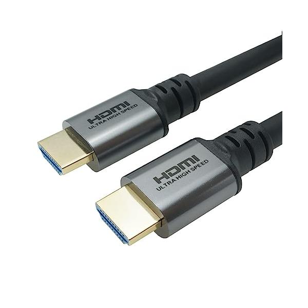 グレー/5m/HDM50-007SV・Color:グレーSize:5m・パッケージ個数:1・[コネクタ形状：HDMI標準コネクタ（タイプA/オス）-HDMI標準コネクタ（タイプA/オス）] [コネクタサイズ：W約19.6 x H約11.0 ...