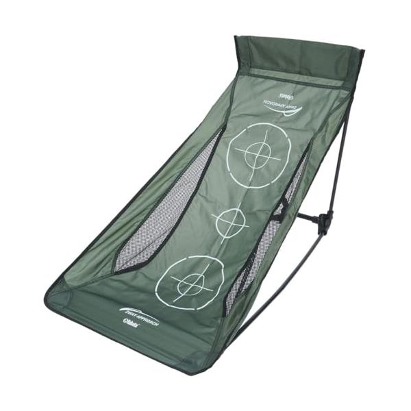 グリーン/オープン時(990×680×590mm)/GV0371・Color:グリーン・パッケージ個数:1・落とし所、高さをイメージした2種類のアプローチ練習・室内でアプローチ練習をしたい時におすすめ・簡単組み立て式・コンパクトに収納・的つ...