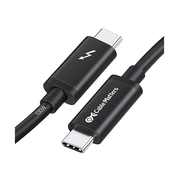 ブラック/2m/107002-BLK-2m・Size:2mColor:ブラック・パッケージ個数:1・Intel認証＆20Gbpsのデータ転送速度Thunderbolt3 ケーブルはUSB-IF認証取得済でご安心ください。USB C 3.1 ...