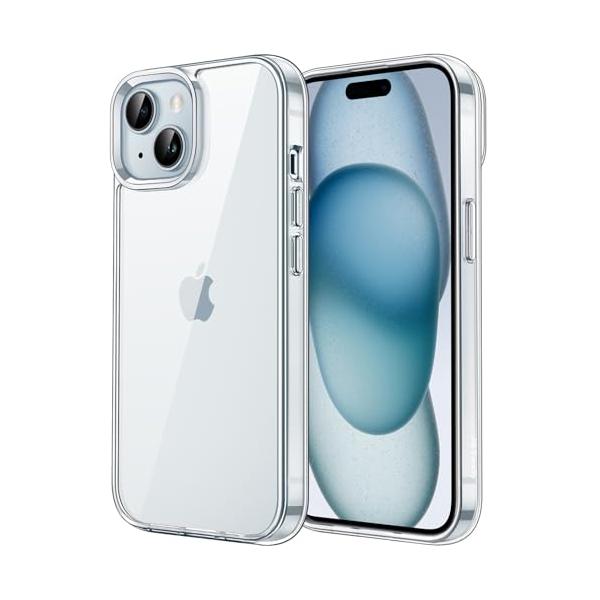 クリア/-/5500-・Color:クリア・[磁気機能なし] このケースには磁気リングが付属しておらず、車載ホルダーやウォレットに取り付けることはできません。充電パッドに平らに置いた場合にのみ、標準のワイヤレス充電をサポートします・[互換性...