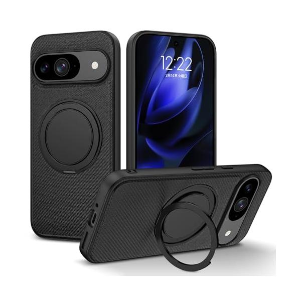 ブラック/Google Pixel 9/9 Pro/-・Size:Google Pixel 9/9 ProColor:ブラック・★対応機種Google Pixel 9 / Pixel 9 Pro 専用ケース。精密機械測定で厳密に寸法を測定し...