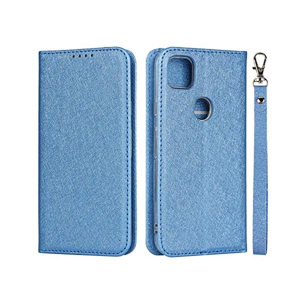 軽量ブルー/Pixel 4a/Pixel 4a・Size:Pixel 4aColor:ブルー・対応機種：Google Pixel 4a 5.81'' スマホケース・素材: 外殻は上質なPU合成皮革を採用しており、質感があり、滑りにくく、外観...