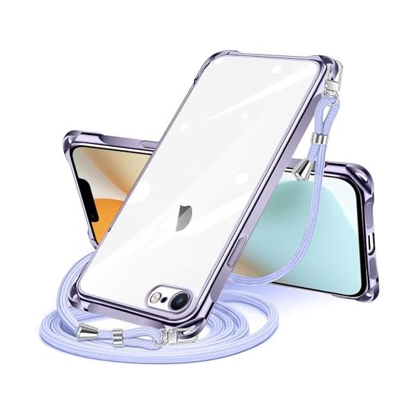 パープル/iPhone 16e/-・Size:iPhone 16eColor:パープル・対応機種本機によって精密に設計に基づいて、細かいところにもちょうどよく、穴位置も正しく、すべてのスピーカー、ポート、ボタンは使いやすいです。（ご注意：ご...