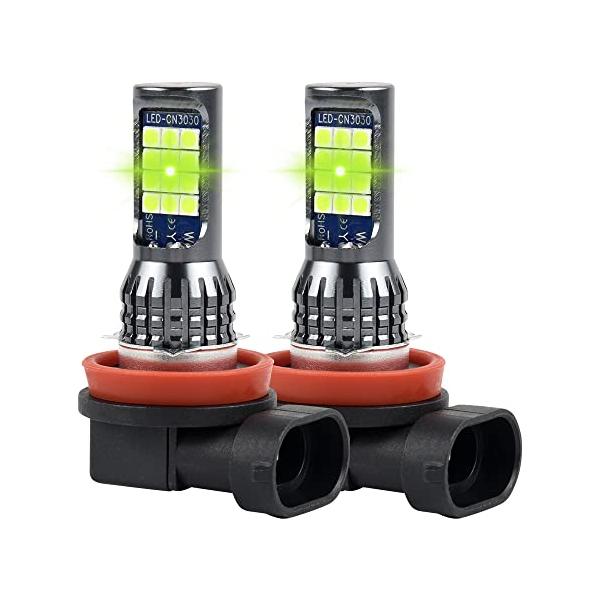 レモンイエロー/H8 H11 H16(JP)/-・Size:H8 H11 H16(JP)Color:レモンイエロー・発光効率に優れ高品質3030SMDチップ採用、均一・高効率の発光特典を持って、超輝度で普通のチップと比べ発光率はアップします...