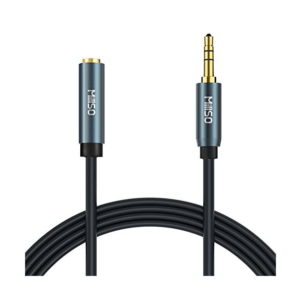 MTF-100/MTF-1M/MTF100・Size:MTF-1M・パッケージ個数:1・ヘッドホン 延長コードMillSO 3.5mm 延長はスマートフォン、テレビ、タブレット、 ノートパソコンやヘッドホン、メディア再生機器Hi-Fi 、カ...