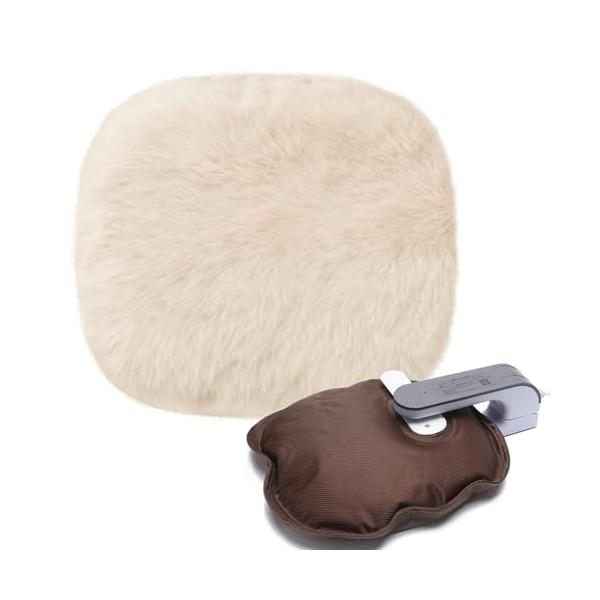 ベージュ/23.5×23.5cm/CR-D・Color:ベージュ・7分で超高速充電・最大12時間保温コードレス充電式湯たんぽなので、どこでも使えます！7分の充電で布団の中で約10〜12時間、またお腹や腰に当てれば約4〜8時間保温、じんわりあ...