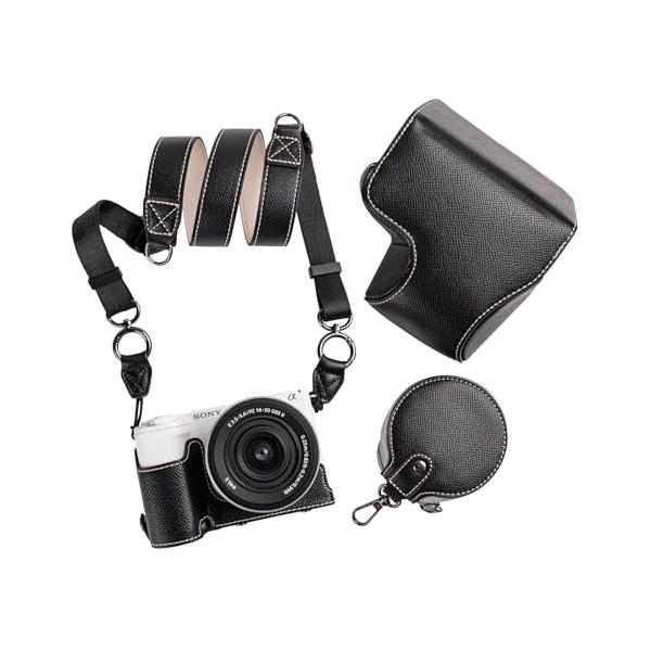 カジュアルブラック/11.6 x 6.4 x 6.1 cm/ZV-E10 II・Color:ブラック・対応機種：SONY ZV-E10 Mark IIと互換性があるカメラケース・パッケージ内容：パッケージ内容：ZV-E10 Mark II専...